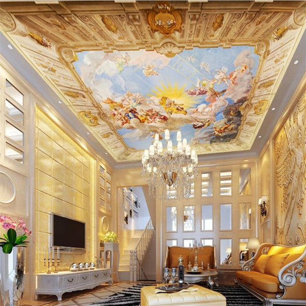 European Ceiling Fresco Ceiling Mural, Custom Sizes Available – Maughon's