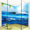 Self-Adhesive Dolphin Pod Bathroom Mural, Custom Sizes Available ...